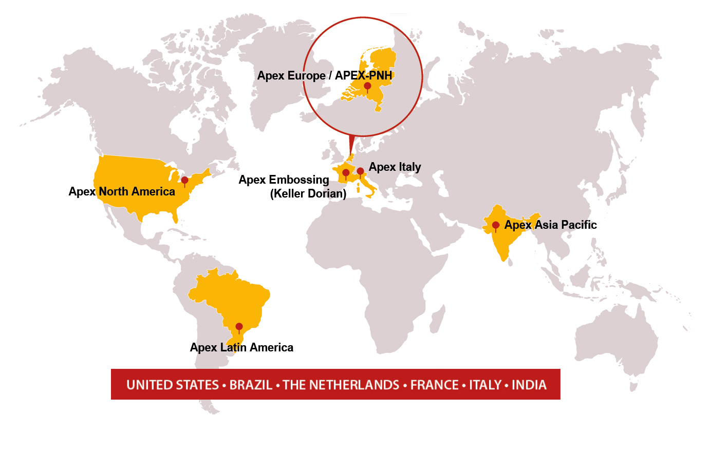 Locations - Apex International
